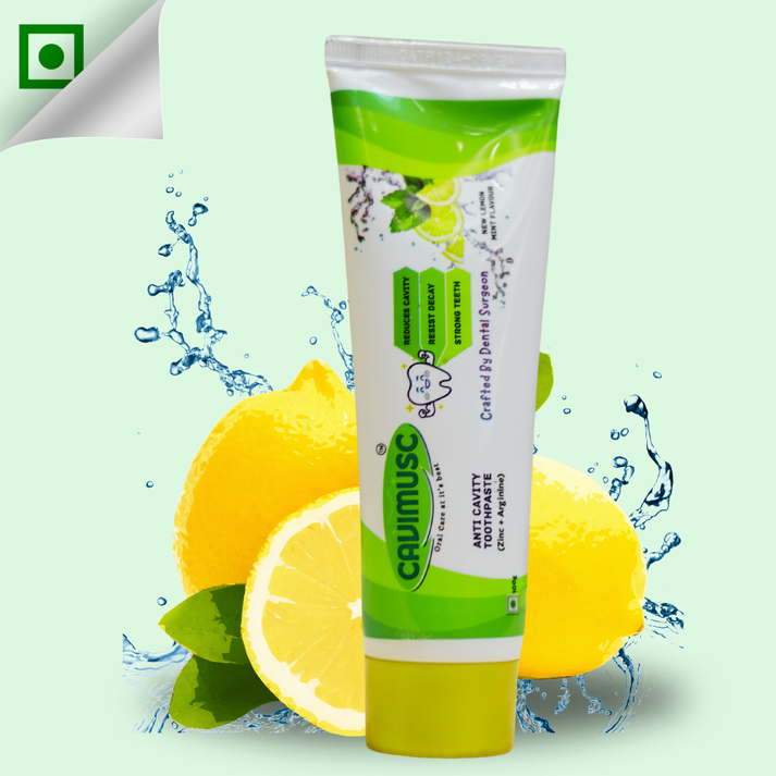 Cavimusc Green Toothpaste [100gms] | Anti-Cavity and Gum Care